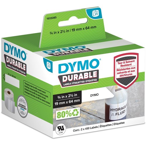 Labelling Machines & Accessories - DYMO LabelWriter Durable Industrial ...