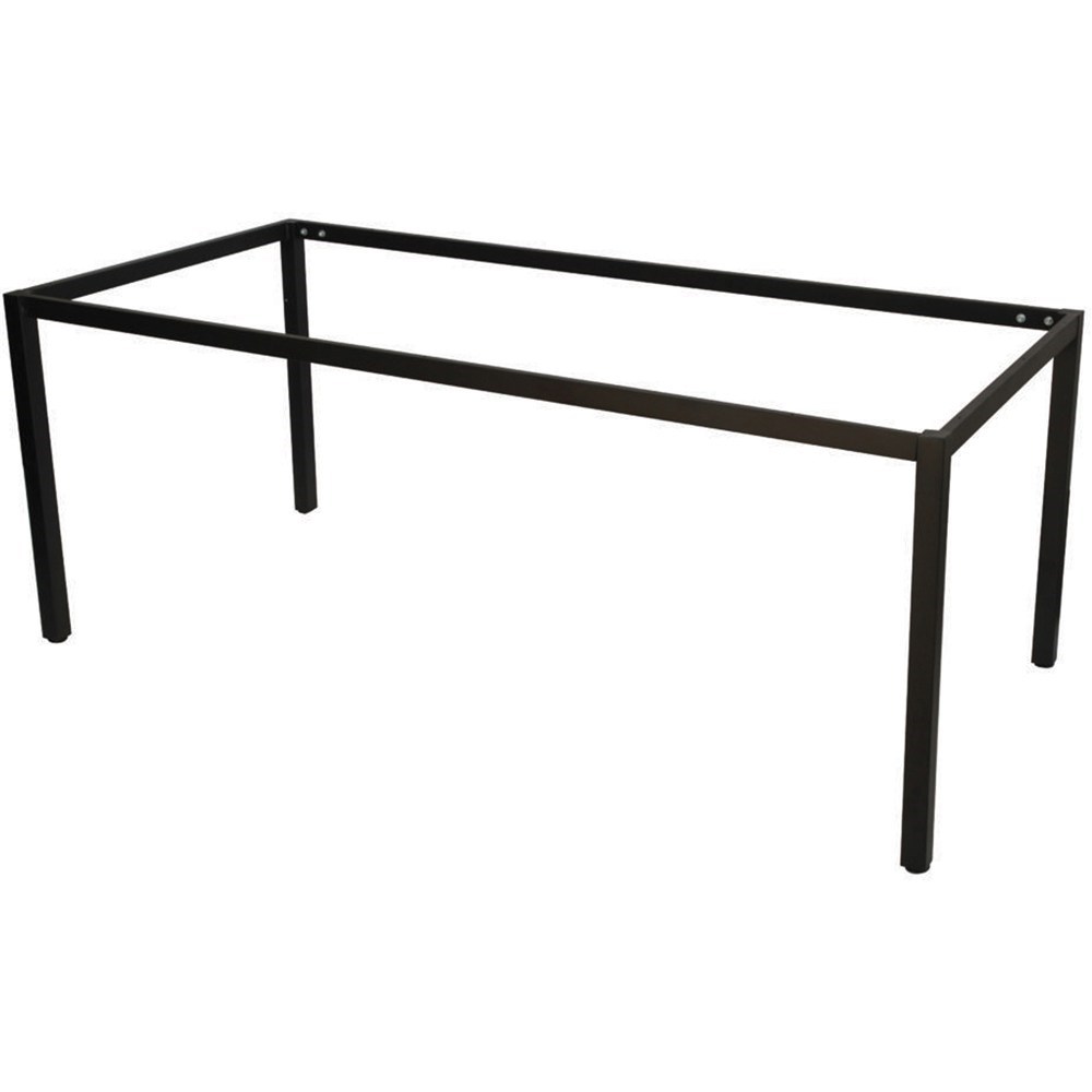 Office Furniture - Rapidline Steel Table Frame Only 1460W x 710D x 705mmH Black - Adelaide ...