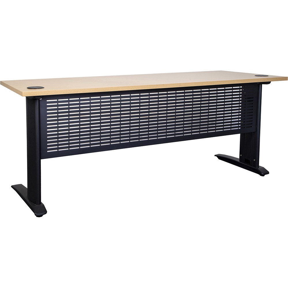 Office Furniture - Summit Straight Desk 1800W x 750D x 725mmH Beech ...